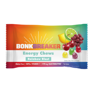 Bonk Breaker Rainbow Blast Energy Chews Box- 10 x 50g Packs